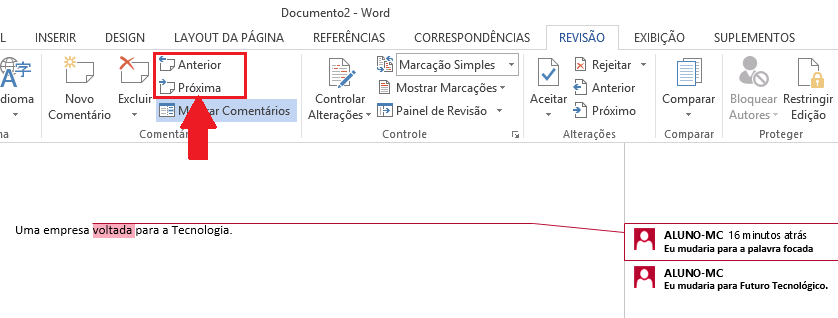 Como inserir comentários no Word 2013 | Blog de Informática - Cursos ... Como inserir comentários no Word 2013 | Blog de Informática - Cursos ...