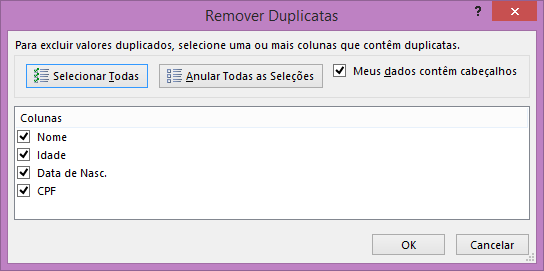 Como remover linhas duplicadas no Excel 2013 | Blog de Informática ... Como remover linhas duplicadas no Excel 2013 | Blog de Informática ...